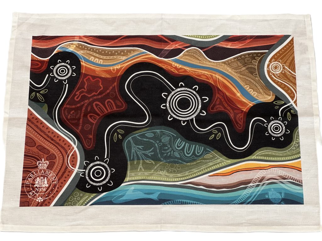 Tea Towel - Our Colours of Country | NSW Parliament - Functions & Events